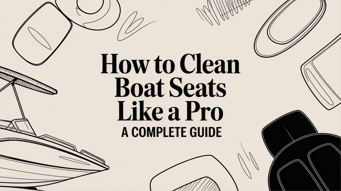 How to Clean Your Boat Seats: A Step-by-Step Guide – Boat Juice