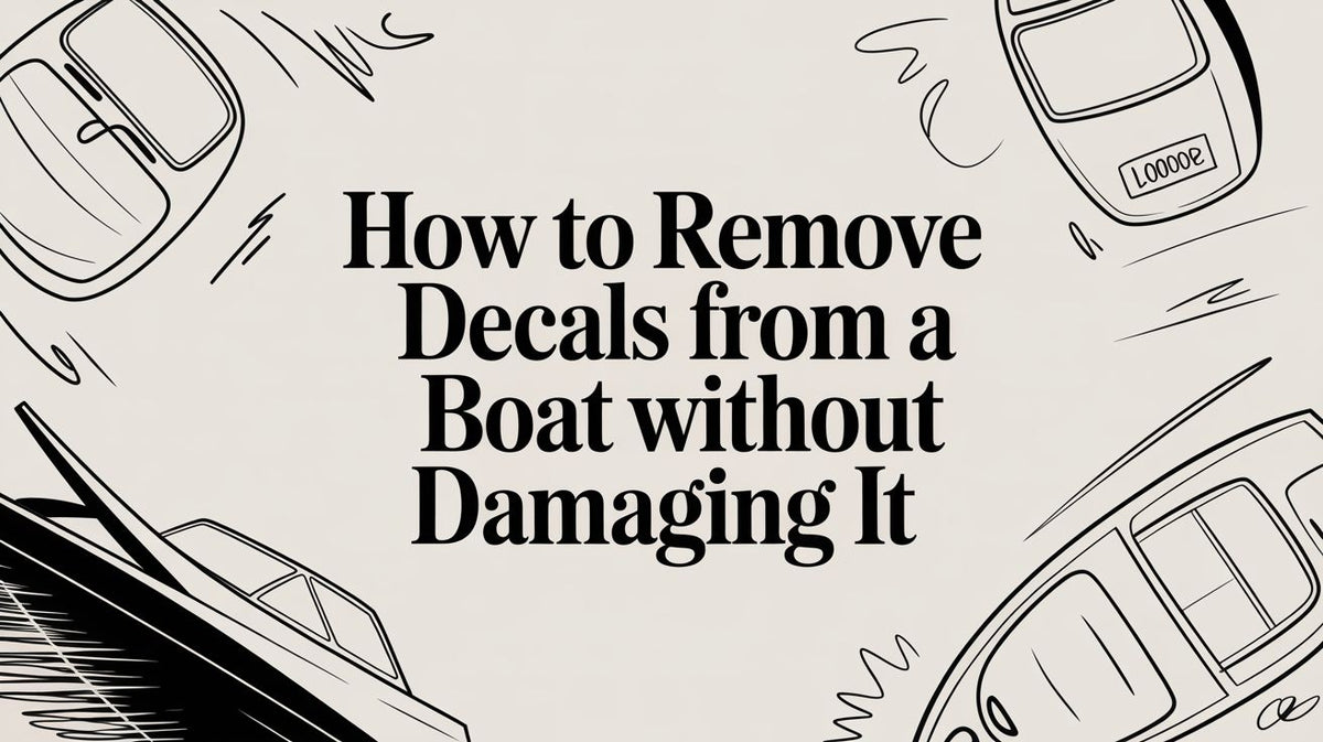 How to Remove Decals From Your Boat Without Damaging It – Boat Juice